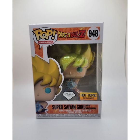 Funko | Toys | Dragonball Z Super Saiyan Goku Diamond Hot Topic ...